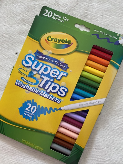 bộ supertips 20 màu Crayola | Shopee Việt Nam