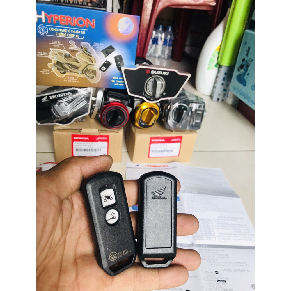 KHOÁ SMARTKEY HYPERION PLUS NHẬP PASSWORD KHẨN CẤP (AB, VISION, VARIO, CLICK, SH, LEAD ...