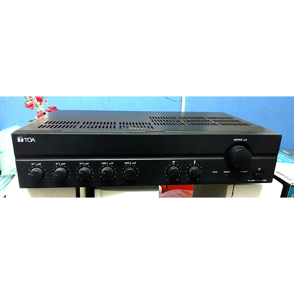 (Qua sử dụng) Combo 1 amply TOA A-2060 + 6 loa TOA BS-678 | Shopee Việt Nam