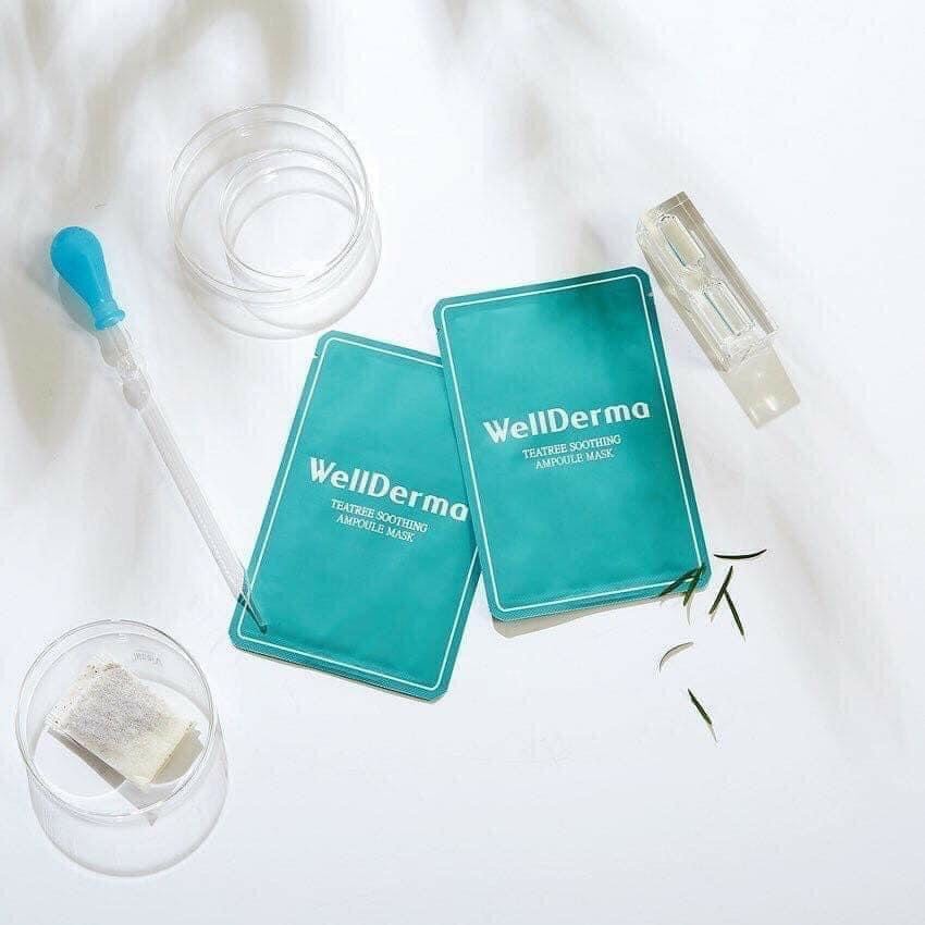 [Sẵn] MẶT NẠ TRÀM TRÀ LÀM DỊU DA, TRẮNG DA 𝗪𝗲𝗹𝗹𝗱𝗲𝗿𝗺𝗮 𝗧𝗲𝗮 𝗧𝗿𝗲𝗲 𝗦𝗼𝗼𝘁𝗵𝗶𝗻𝗴 ...