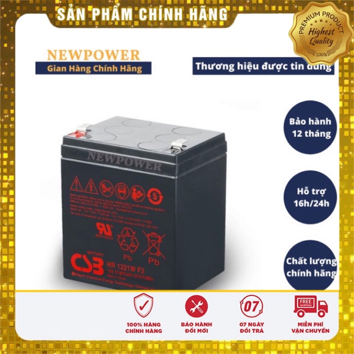 [ Shop Uy Tín ] ẮC QUY CSB HR1221WF2 12V-5Ah CHÍNH HÃNG - SIÊU BỀN ...