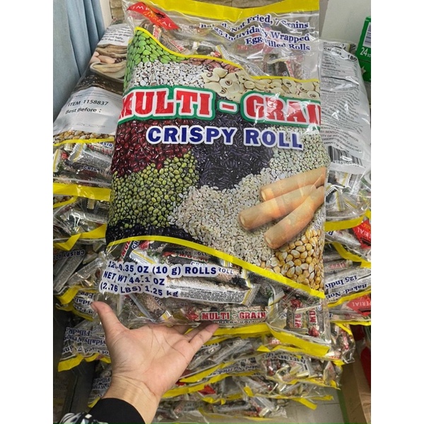 Bánh Ngũ Cốc Multi Grain Crispy Roll Gói To 1.25kg - Hàng Mỹ | Shopee ...