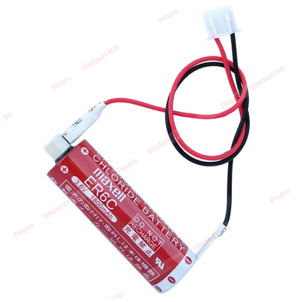Pin Maxell ER6C 3.6V PLC Mitsubishi FX2N FX1N FX2N-48MT F2-40BL chính ...