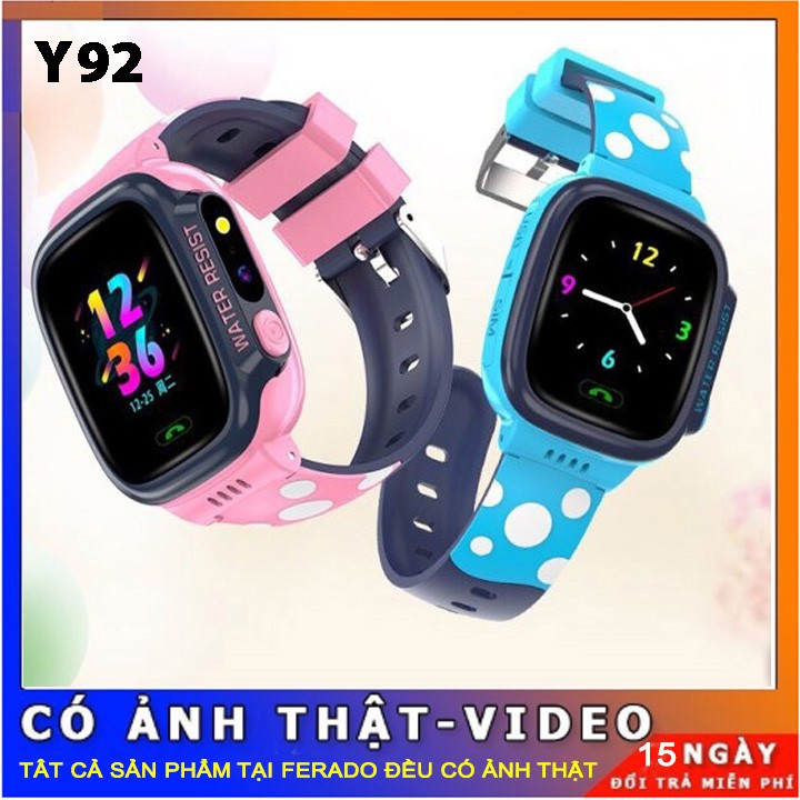Đồng hồ thông minh Y92 chống nước định vị trẻ em | Shopee Việt Nam