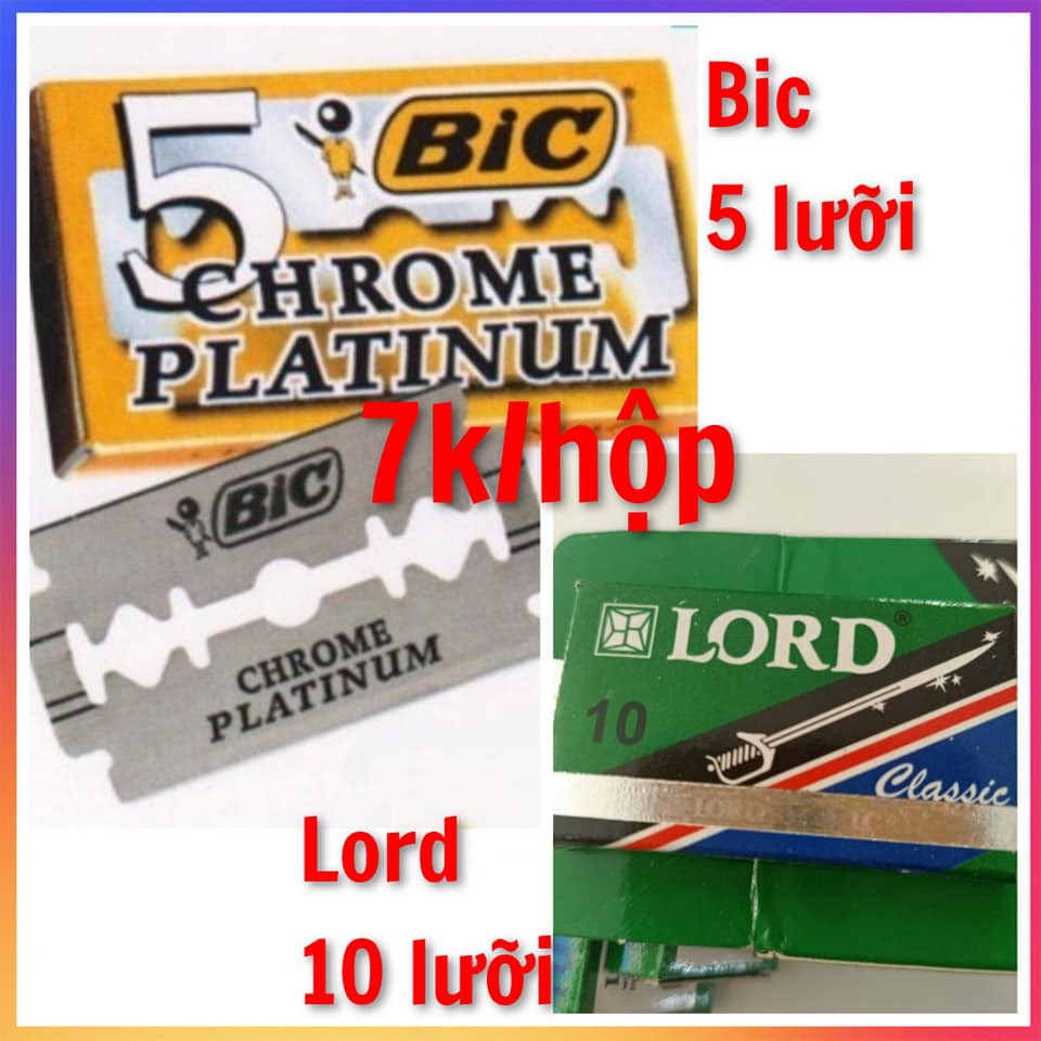DAO LAM 1 HỘP 5 LƯỠI DAO HIỆU BIC | Shopee Việt Nam