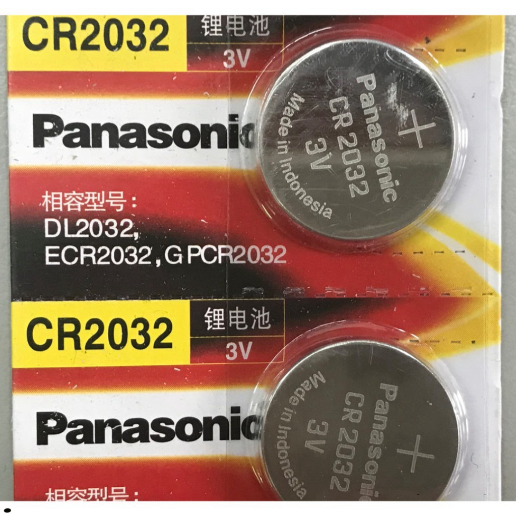 Pin nút Panasonic CR2032 / CR2025 / CR2016 / CR1632 / CR1220 3V Lithium ...