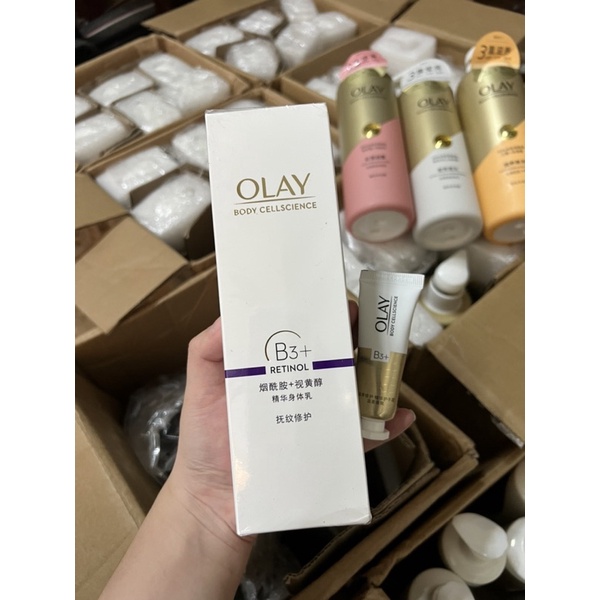 [CÓ SẴN] Dưỡng thể Olay B3 Retinol mẫu mới ( dạng chai 250ml và tuýp 65ml ) | Shopee Việt Nam