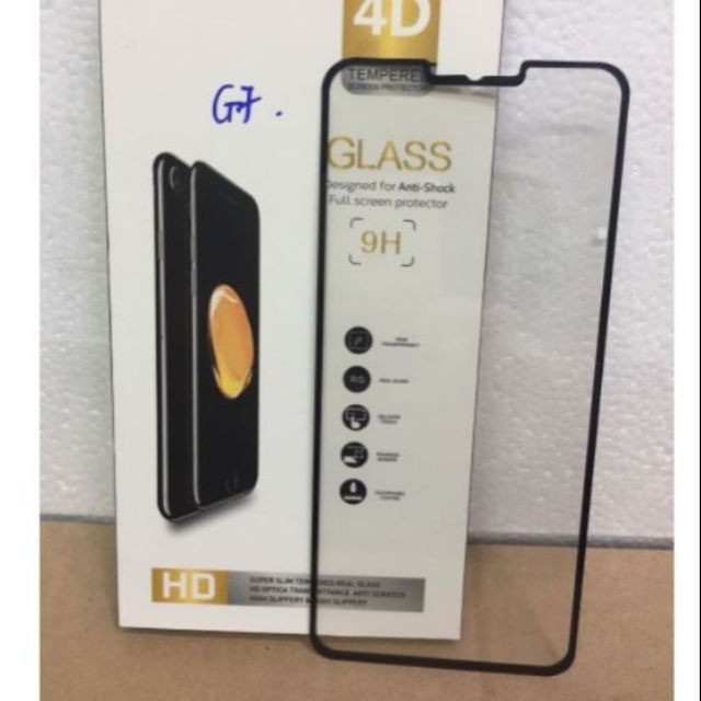 KÍNH CƯỜNG LỰC FULL MÀN 4D CHO LG G7 | Shopee Việt Nam