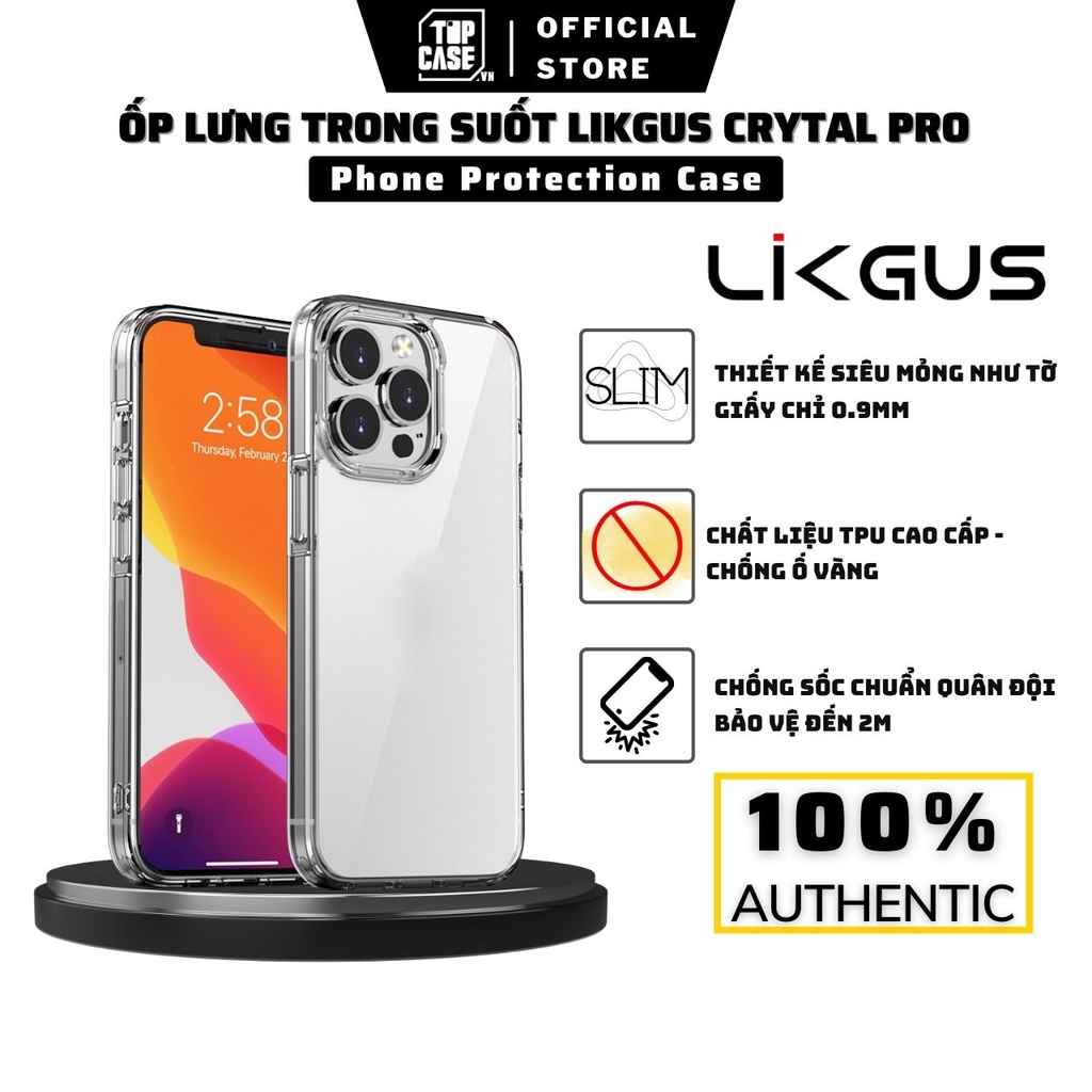 Ốp Lưng IP 13 ProMax/13 Pro/13/12 ProMax/12 Pro/12 chống sốc Likgus ...