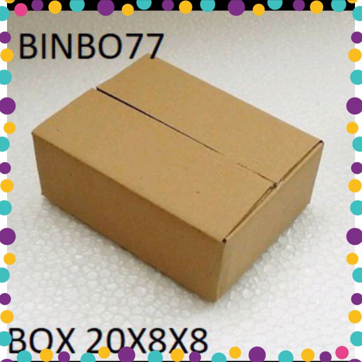 Hộp Carton size 20x8x8 Bộ Combo 100 Hộp | Shopee Việt Nam