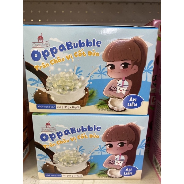Trân châu ăn liền Oppa Bubble 350gr (35gr x 10 gói) | Shopee Việt Nam