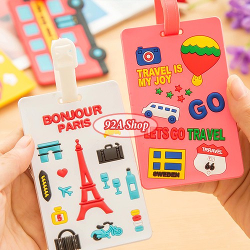 NAME TAG VALI - BALO DU LỊCH - THẺ TÊN TREO VALI | Shopee Việt Nam