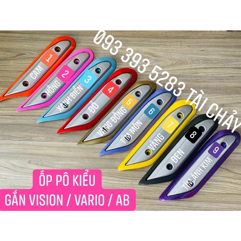 ỐP PÔ ( VĨ PÔ ) KIỂU GẮN CHO VISION / VARIO / AB | Shopee Việt Nam