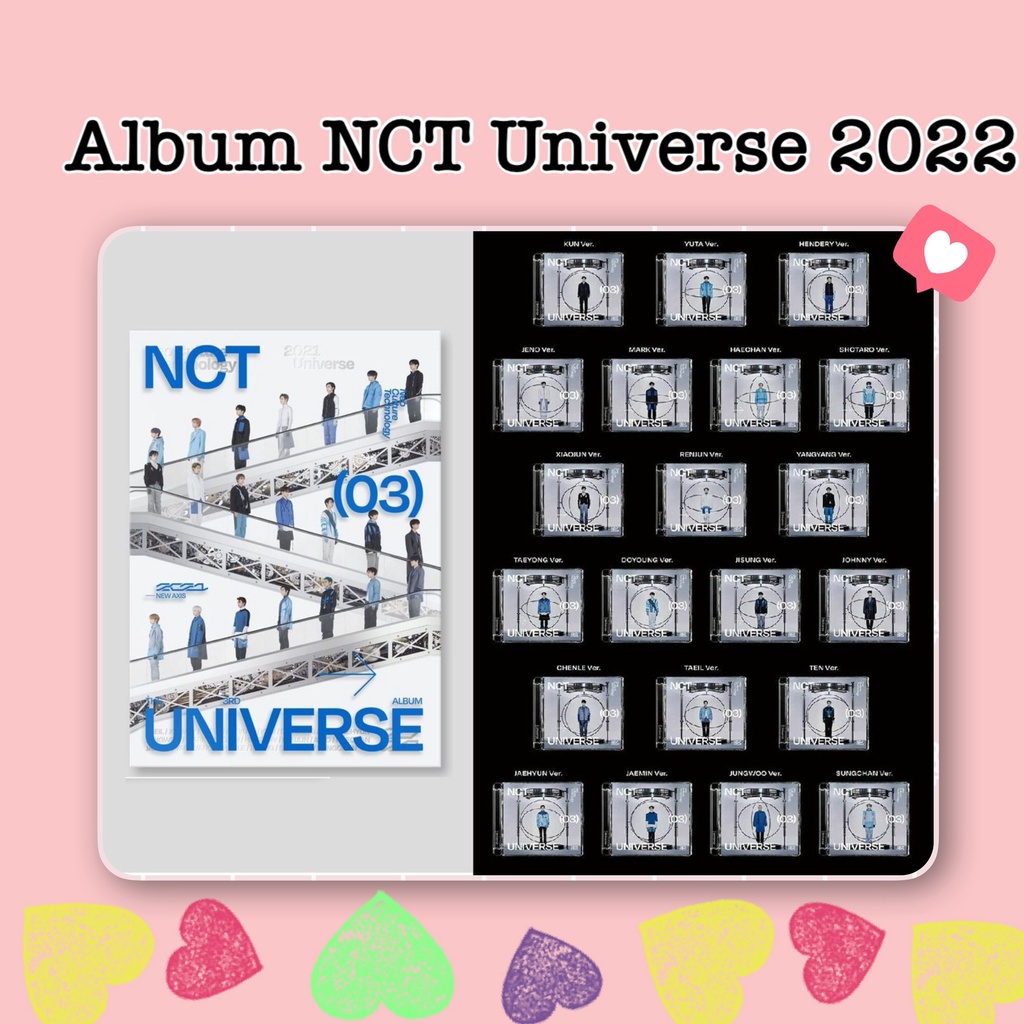 [Mã SKAMLSC1929 giảm 10% đơn 100K] Album NCT 2022 UNIVERSE - Cửa hàng ...