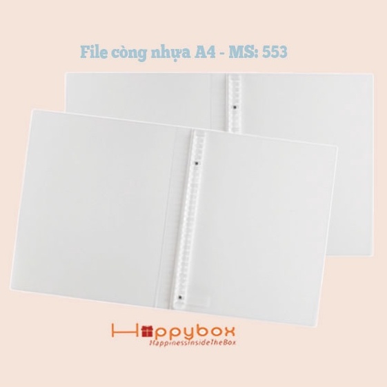 File còng nhựa Klong A4 ; MS: 553 | Shopee Việt Nam