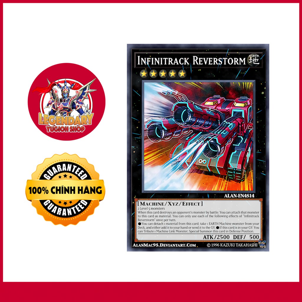 [EN][Thẻ Bài Yugioh Chính Hãng] Infinitrack River Stormer | Shopee Việt Nam