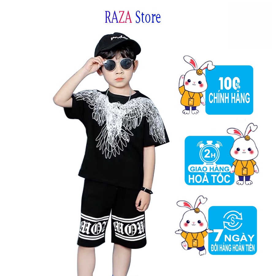 Đồ bộ bé trai RAZAK'S vải cao cấp sợi thoáng mát cho bé trai từ 14kg- 46kg RZM29 | Shopee Việt Nam