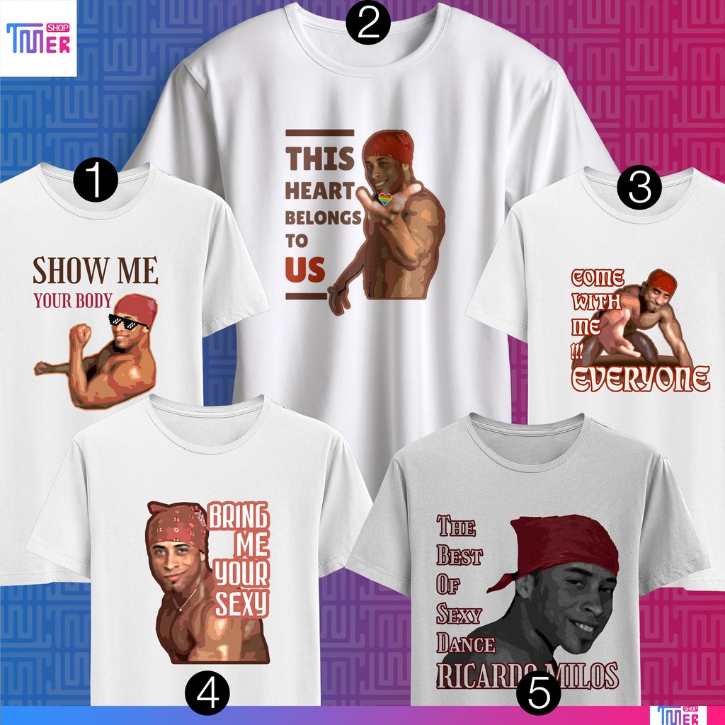 Áo Ricardo Milos Meme 5 Mẫu - TMer | Shopee Việt Nam
