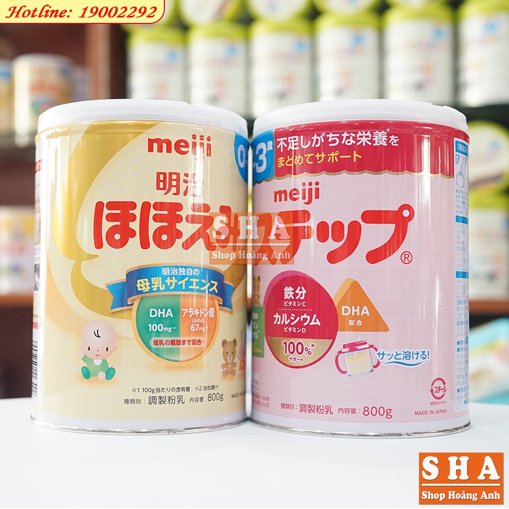 Sữa Meiji 0 & 1-3 (800g) nội địa Nhật Bản | Shopee Việt Nam