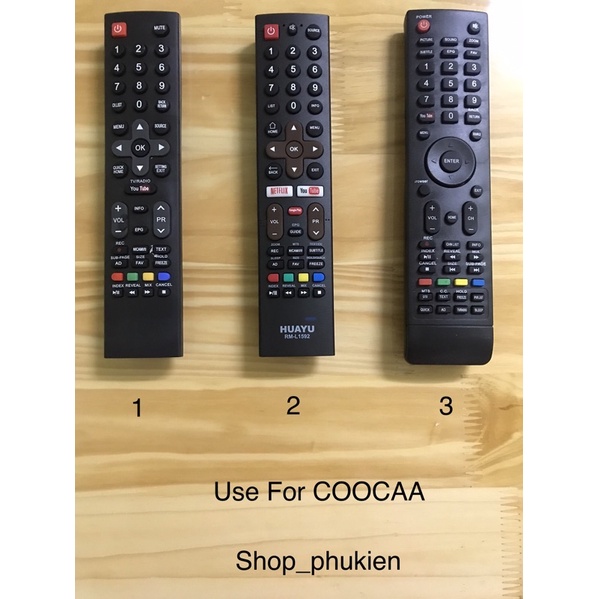 Remote tivi led COOCAA - Điều khiển tivi led COOCAA | Shopee Việt Nam