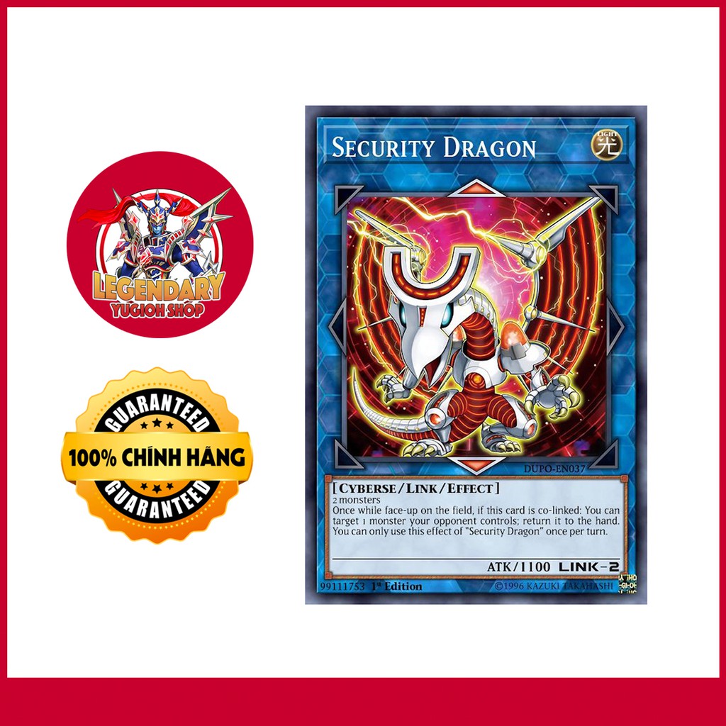 [Thẻ Bài Yugioh Chính Hãng] Security Dragon | Shopee Việt Nam