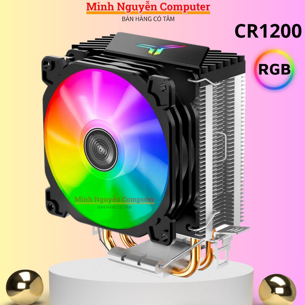 Tản nhiệt khí, tản nhiệt CPU JONSBO CR1200, Fan Cpu Có Đèn Led Đổi Màu | Shopee Việt Nam