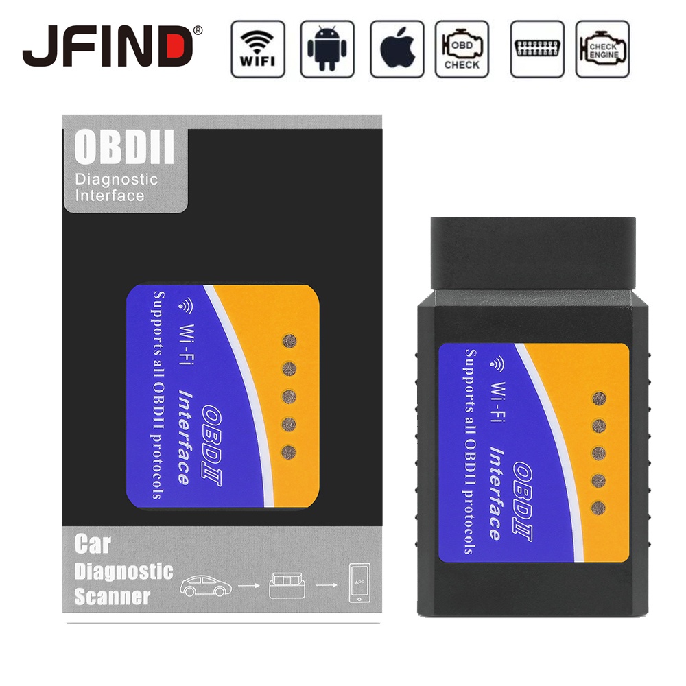Thiết Bị Quét Chẩn Đoán Lỗi ELM327 WIFI OBD2 Cho iOS / Android ELM 327 ...