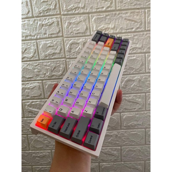 Kit bàn phím cơ FL680 3 chế độ hotswap RGB 65% | Shopee Việt Nam