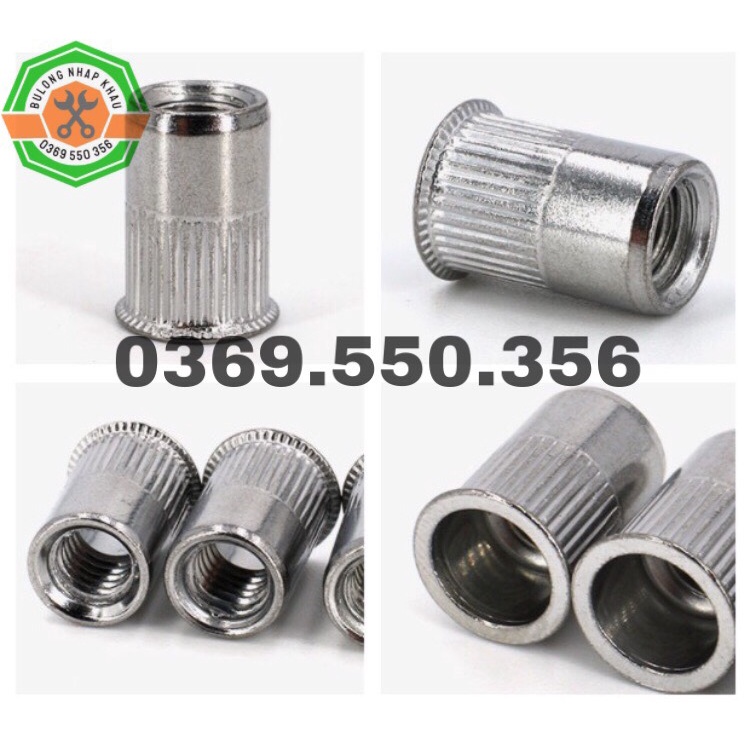 Ecu rút, Đai ốc rút M8,M10 inox 304 | Shopee Việt Nam