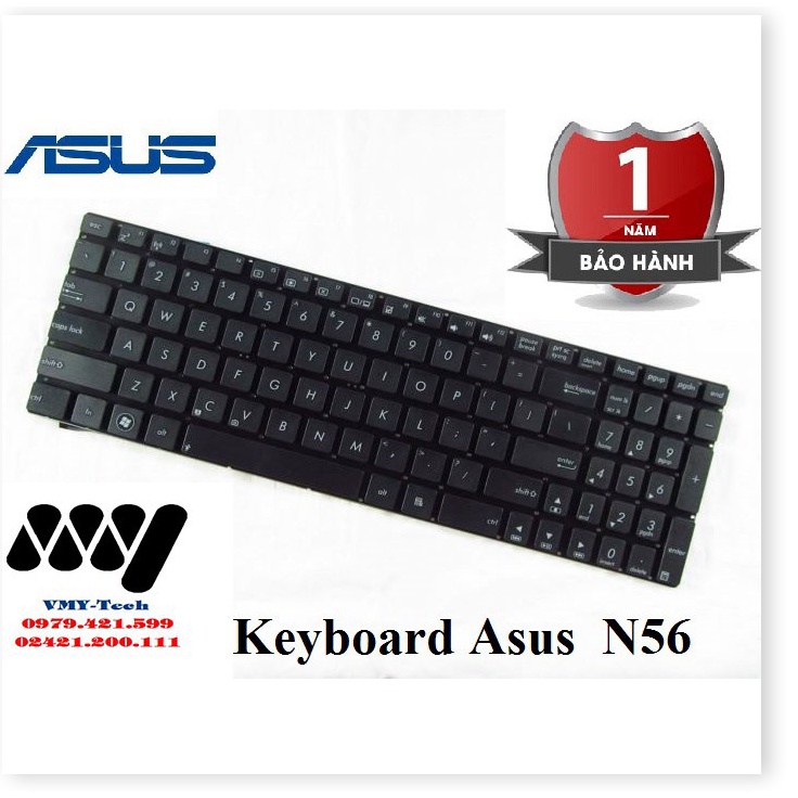 Bàn phím laptop Asus N56J N45JN N550 Q550 Keyboard | Shopee Việt Nam