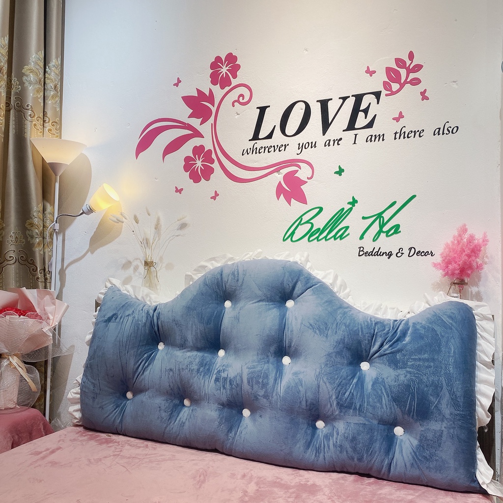 Gối tựa đầu giường Nhập Khẩu Cao Cấp Bella Ho Kích Thước 1.5m Và 1.8m ...