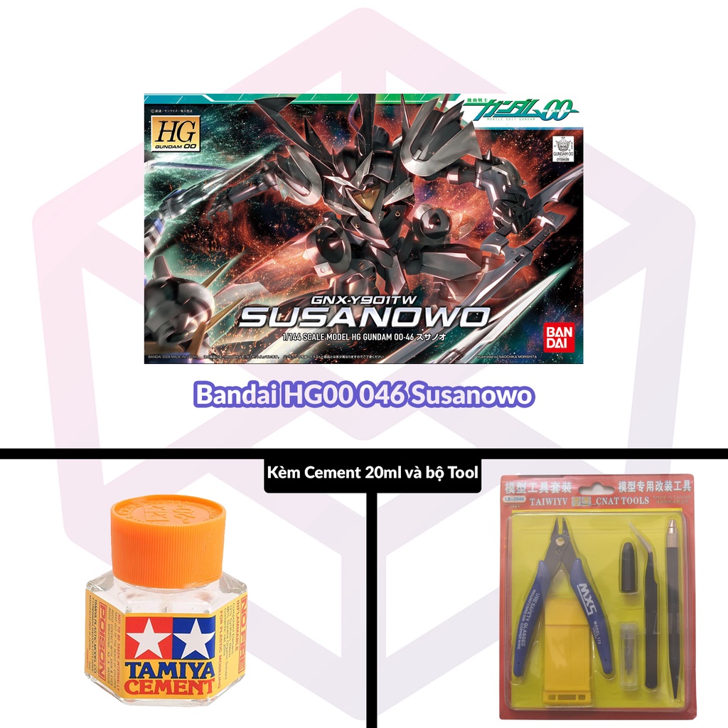 Mô Hình Gundam Bandai HG 046 Susanowo 1/144 Gundam 00 [GDB] [BHG ...