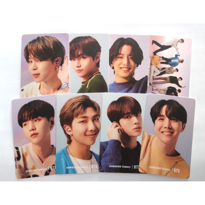 Card BTS Samsung official (thẻ ảnh) | Shopee Việt Nam