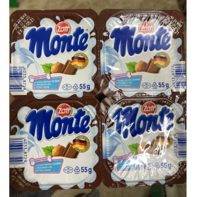 Váng sữa Monte | Shopee Việt Nam