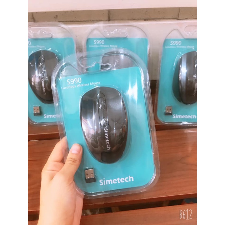 Chuột Mouse không dây SIMETECH S990 | Shopee Việt Nam