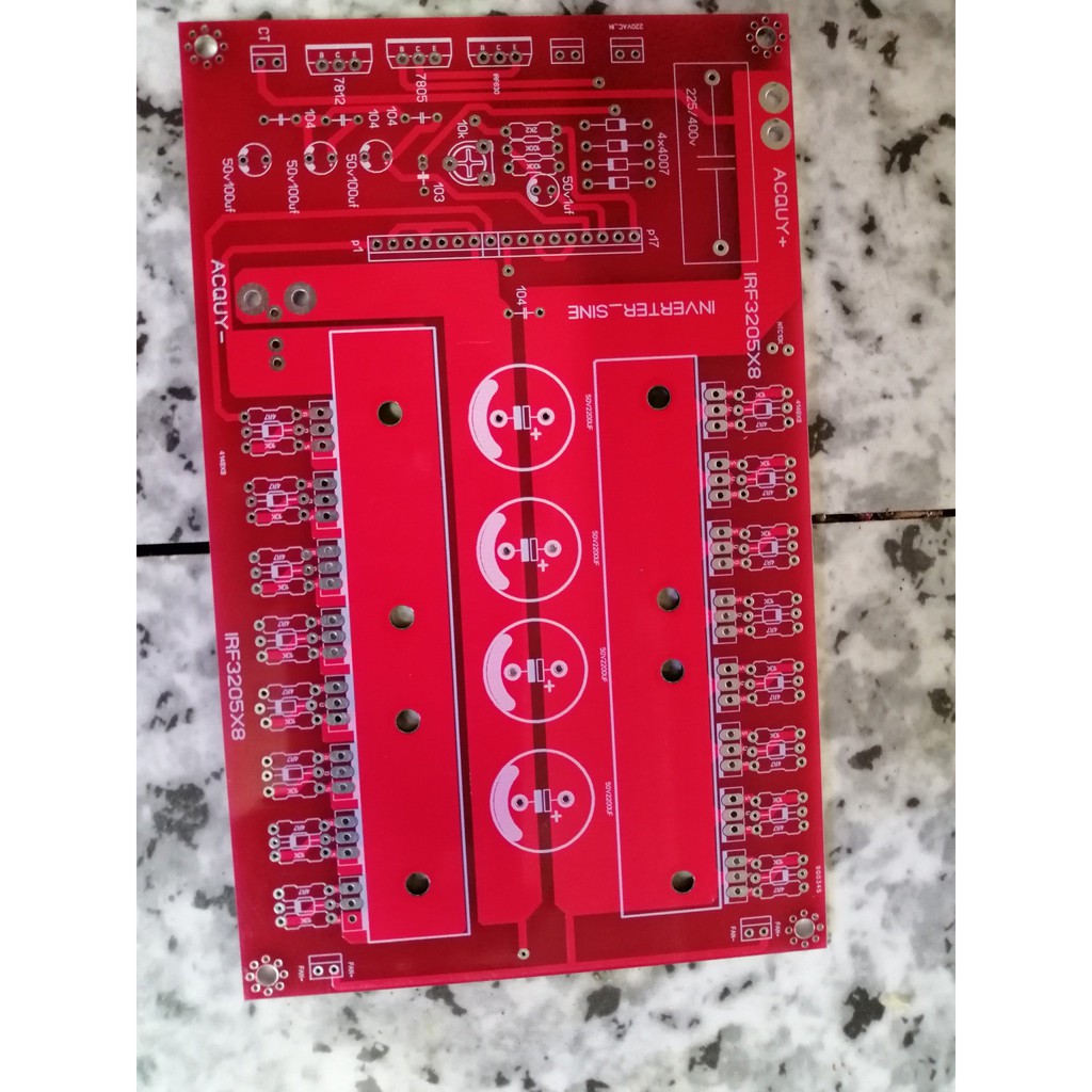 Mạch INVERTER 2000W sin chuẩn, Bản mạch INverter| Inverter 2000W 12V ...