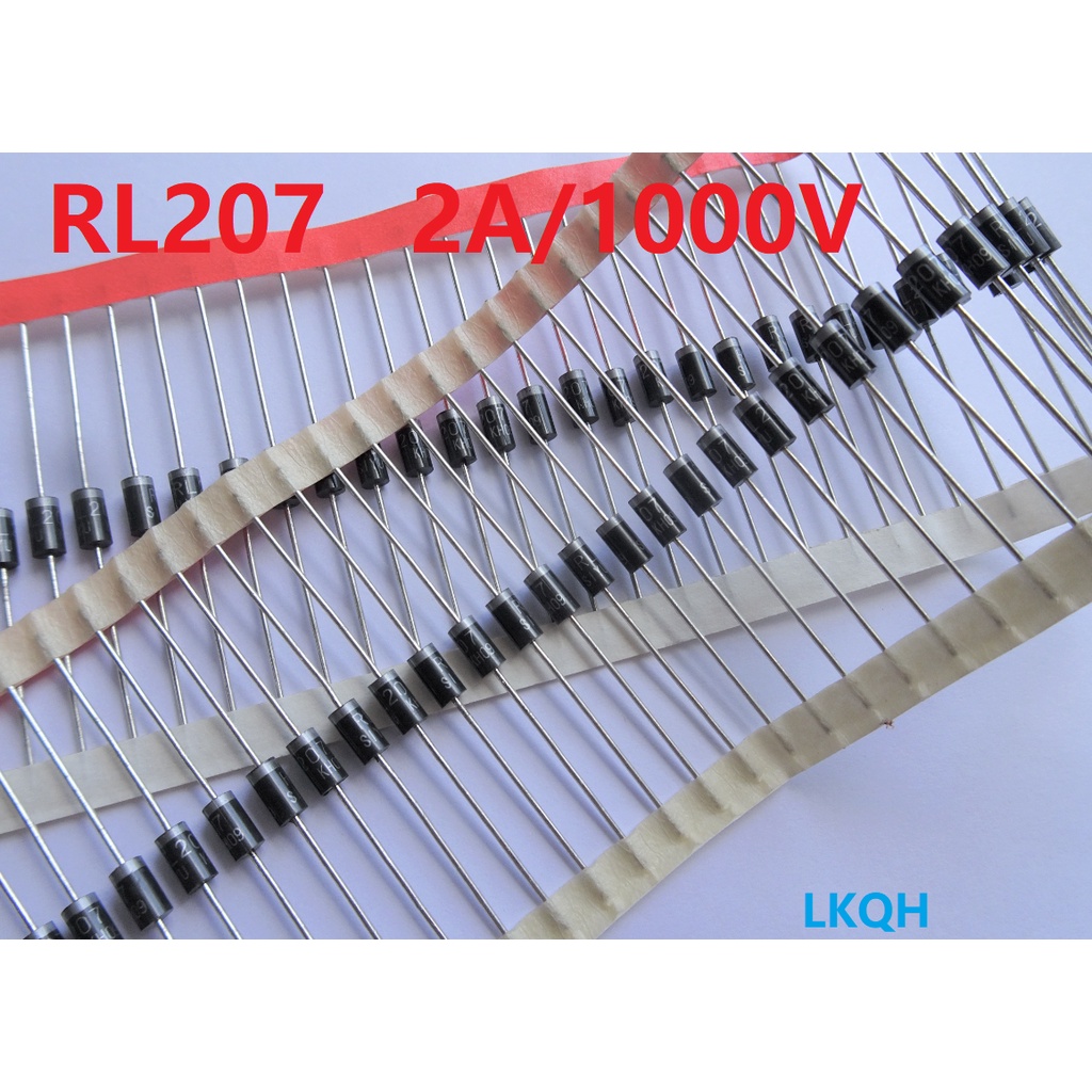 (10 Chiếc ) Diode chỉnh lưu RL207 2A/1000V loại tốt | Shopee Việt Nam