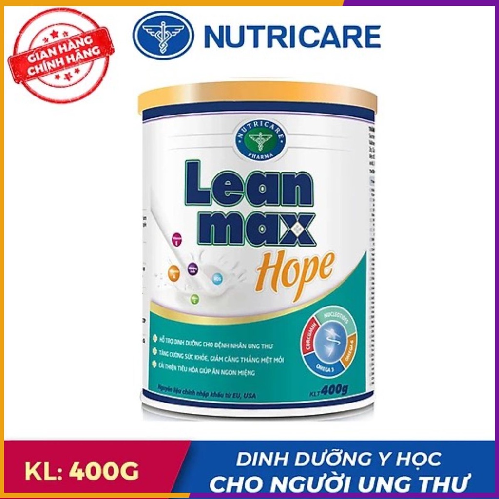 LEANMAX HOPE-DINH DƯỠNG CHO NGƯỜI UNG THƯ | Shopee Việt Nam