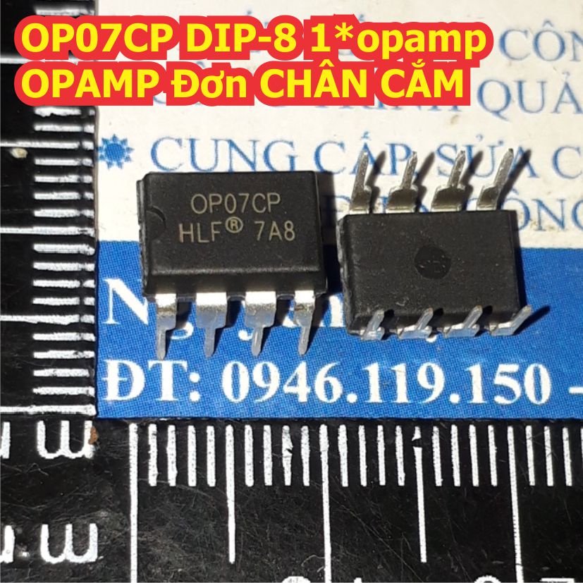 10 con OP07CP OP07 DIP-8 1*opamp OPAMP Đơn CHÂN CẮM KDE1219 | Shopee Việt Nam
