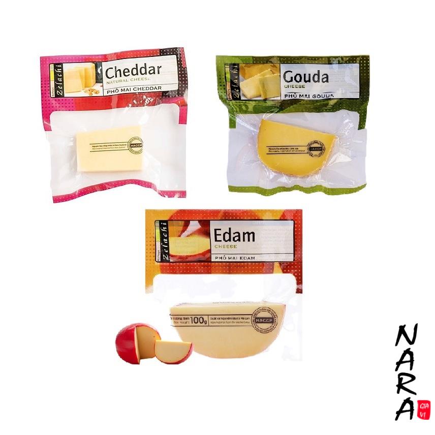 ZELACHI PHÔ MAI CỤC GOUDA/EDAM/CHEDDAR 100G | Shopee Việt Nam