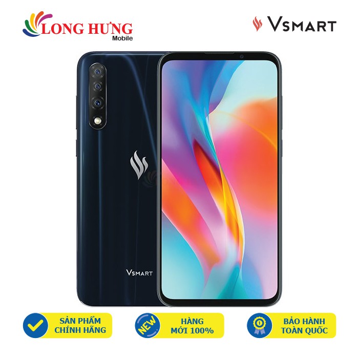 Điện thoại Vsmart Live (4GB/64GB) - Hàng chính hãng - Màn hình 6.2 inch ...