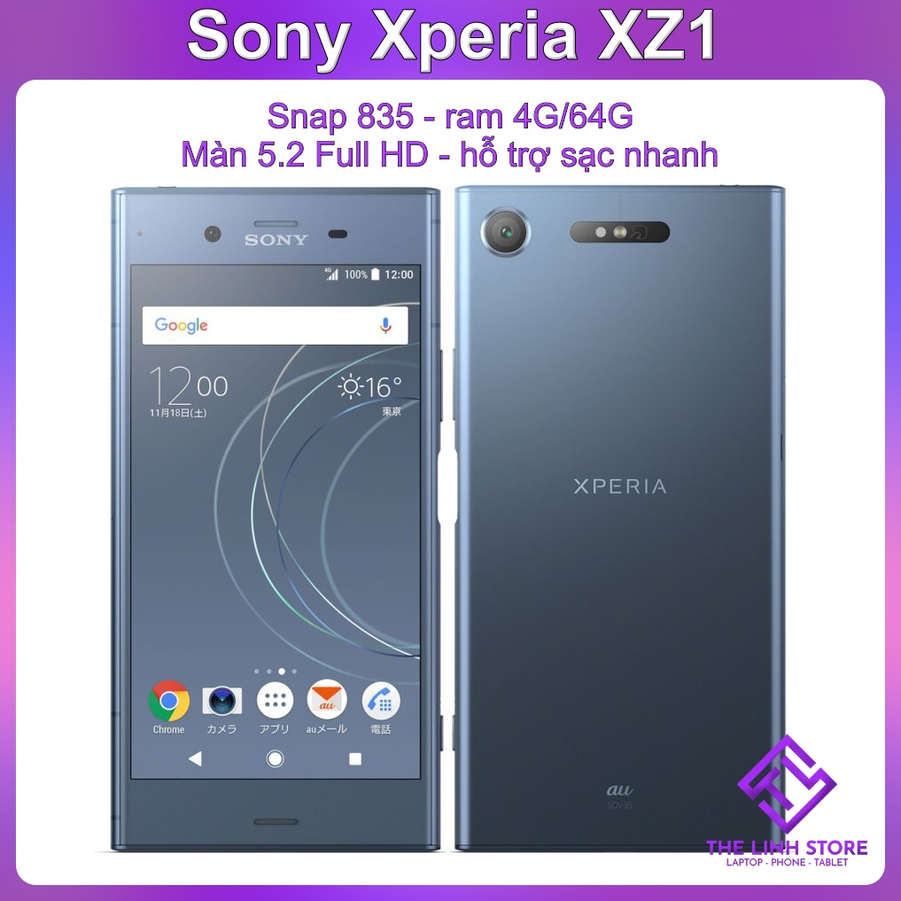 Điện thoại Sony Xperia XZ1 có bản 2 Sim Quốc tế - Snapdragon 835 ram 4G 64G | Shopee Việt Nam