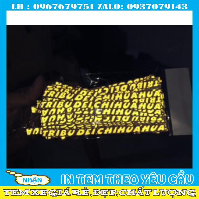 Tem dán kính nón full face phản quang 1x14,5cm | Shopee Việt Nam