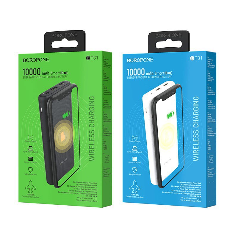 PIN DỰ PHÒNG BOROFONE BT31 10000MAH | Shopee Việt Nam