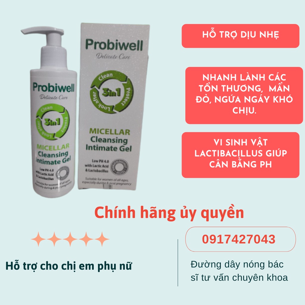 Dung dịch vệ sinh PROBIWELL - Cung cấp lợi khuẩn CHÍNH HÃNG Bác sĩ ...