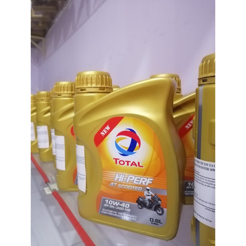 Dầu Nhớt Total Hi-Perf 4T Scooter 10W-40 | Shopee Việt Nam