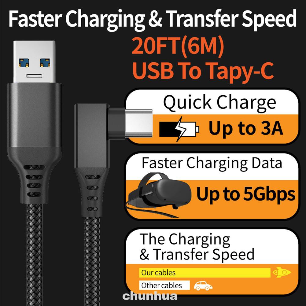 Dây Cáp Kết Nối Dữ Liệu Đầu USB Sang Type-C Cho Oculus Quest 2 | Shopee ...