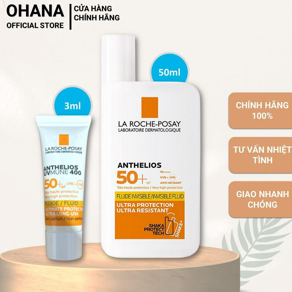 Kem Chống Nắng Dạng Sữa Không Nhờn Rít La Roche Posay Anthelios Fluid