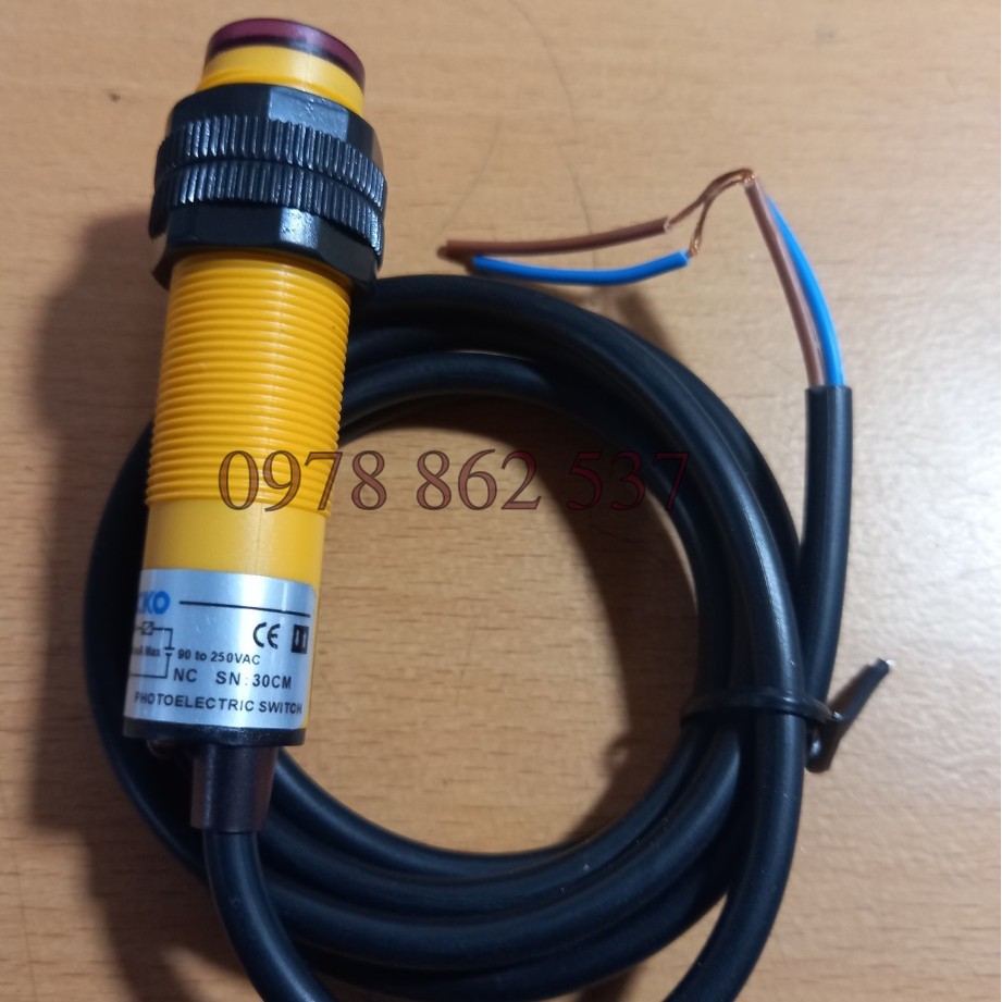 Cảm biến vật cản hồng ngoại E3F-DS30Y2- 2 dây-AC220v-NC-NPN | Shopee ...