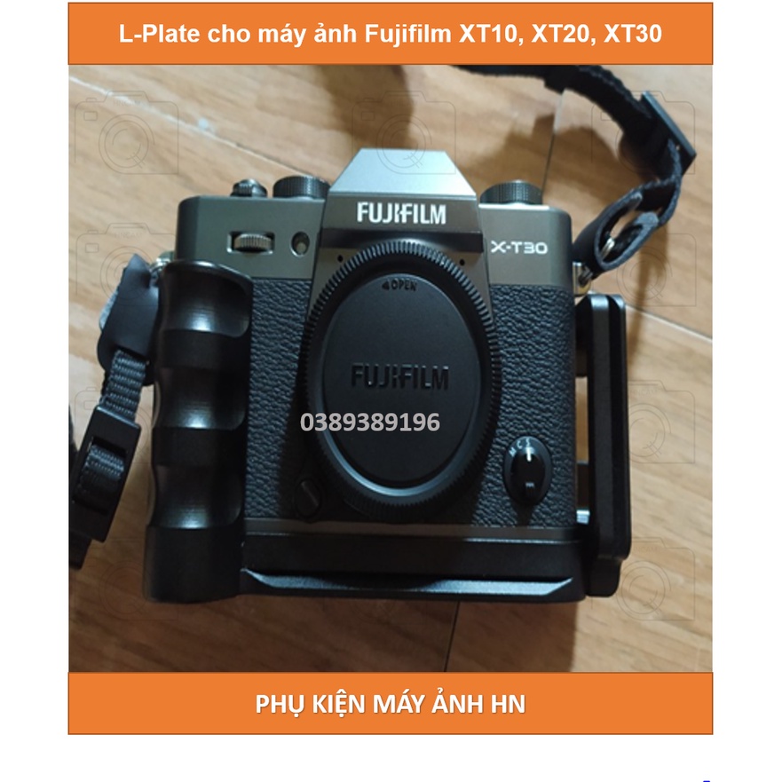 [XT10/XT20/XT30] L-Plate dùng cho máy ảnh Fujifilm XT10, XT20, XT30 ...